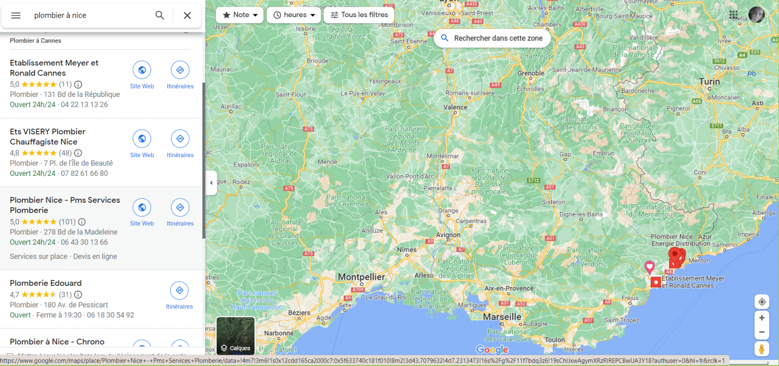 Différences entre Local Finder et Google Maps - Trouvez vos ...